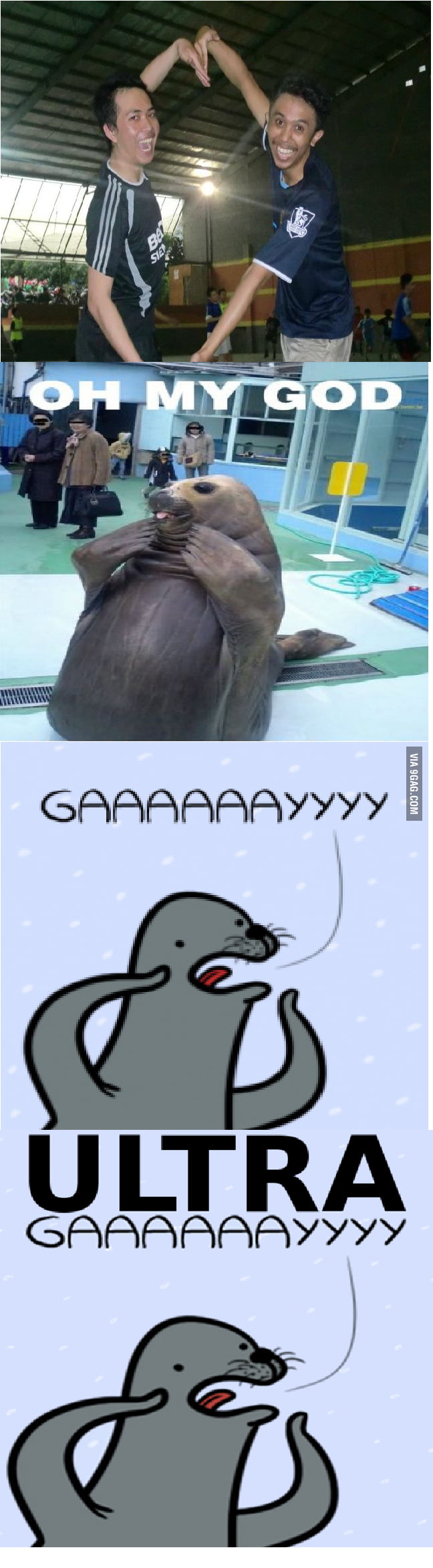 Man pose... GAY !! ULTRA GAY !! - 9GAG