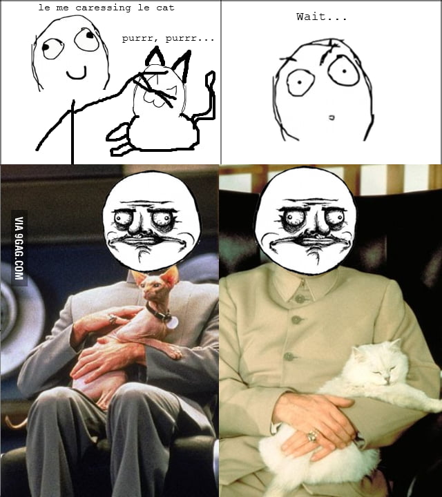 Like a villain! - 9GAG