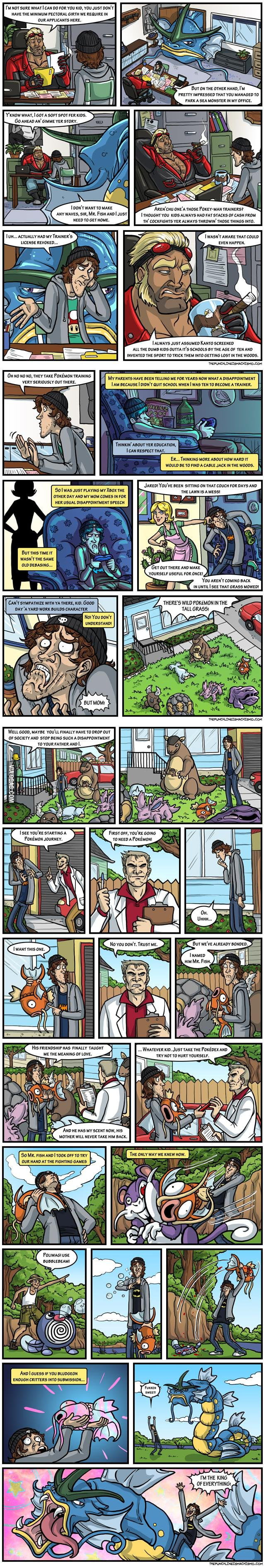 A pokemon trainer's life - 9GAG