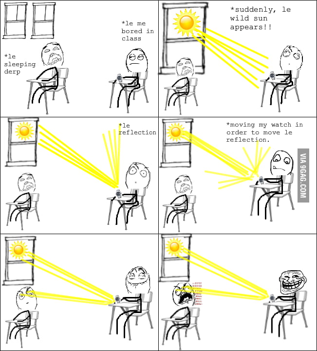 Troll lvl: Sunlight - 9GAG