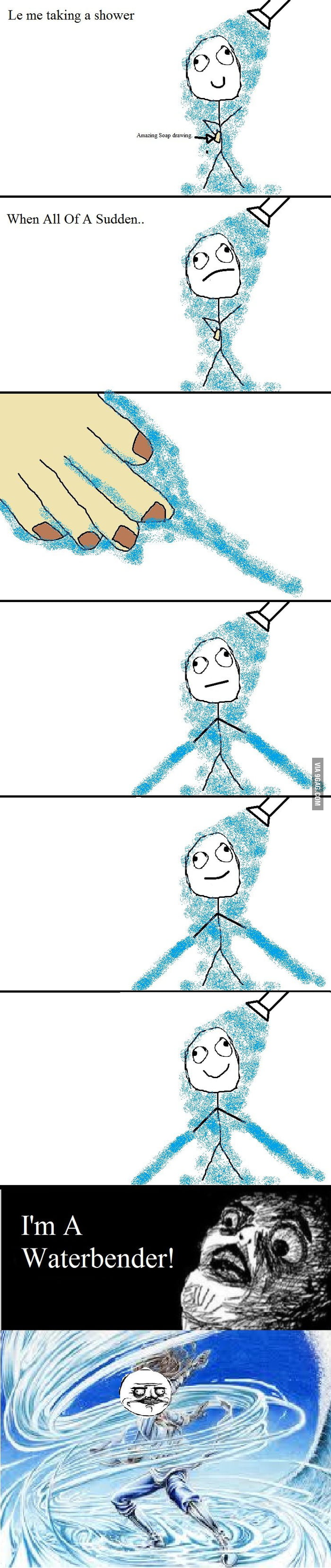 Waterbender! - 9GAG