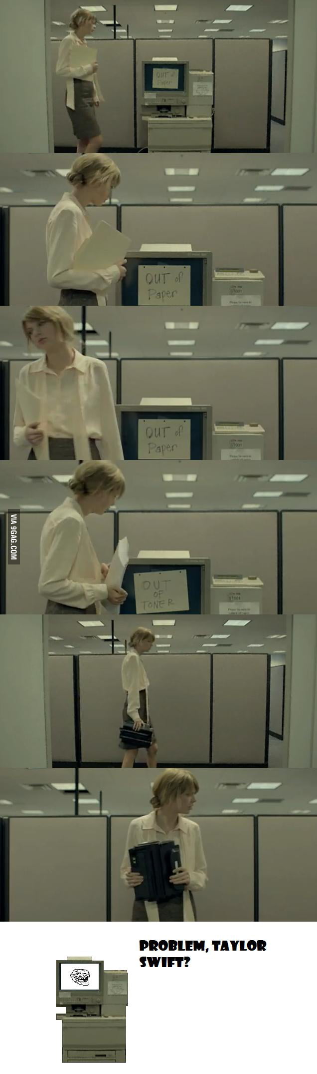Trolling Level: Printer - 9GAG