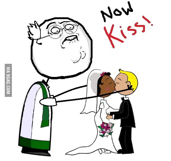 Now...KISS! - 9GAG