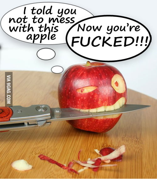 Badass Apple - 9GAG
