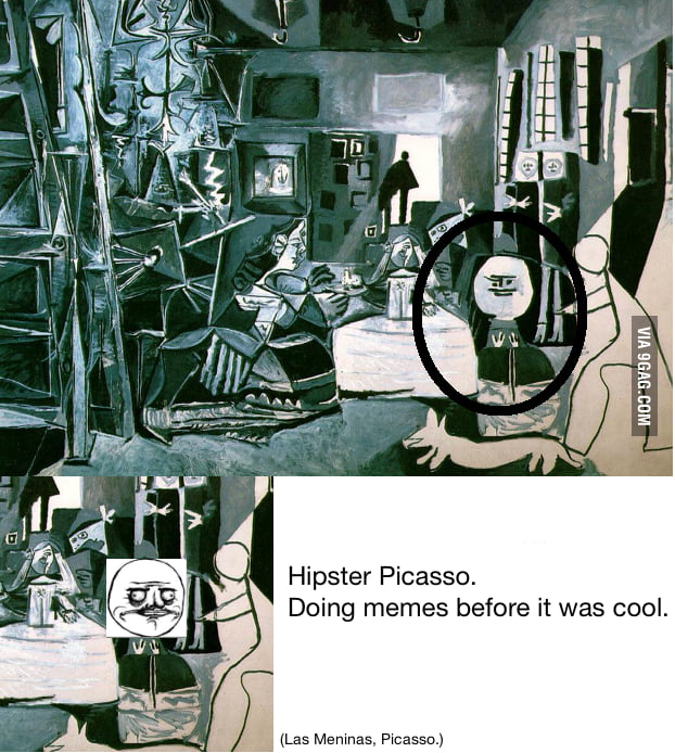 Hipster Picasso - 9GAG