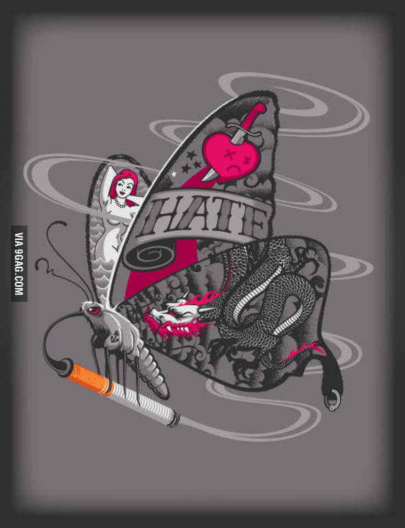 Badass...butterfly - 9GAG