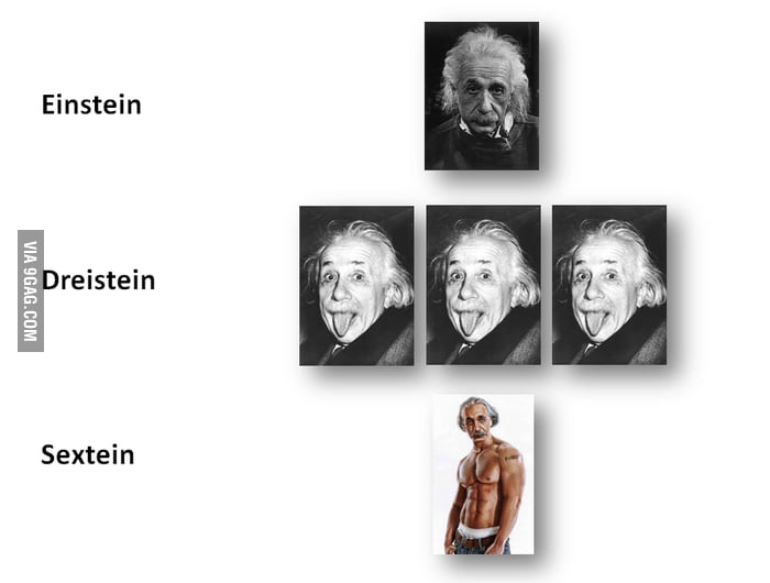 How many Einsteins ? - 9GAG