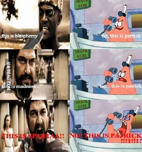Just Patrick being Patrick - 9GAG