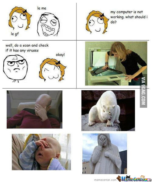 This deserves multiple facepalm - 9GAG
