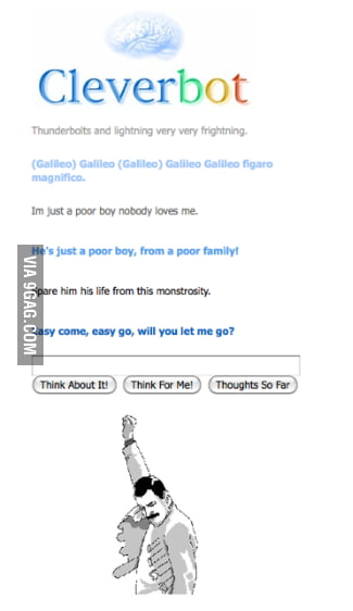 Epic Cleverbot is Epic - 9GAG