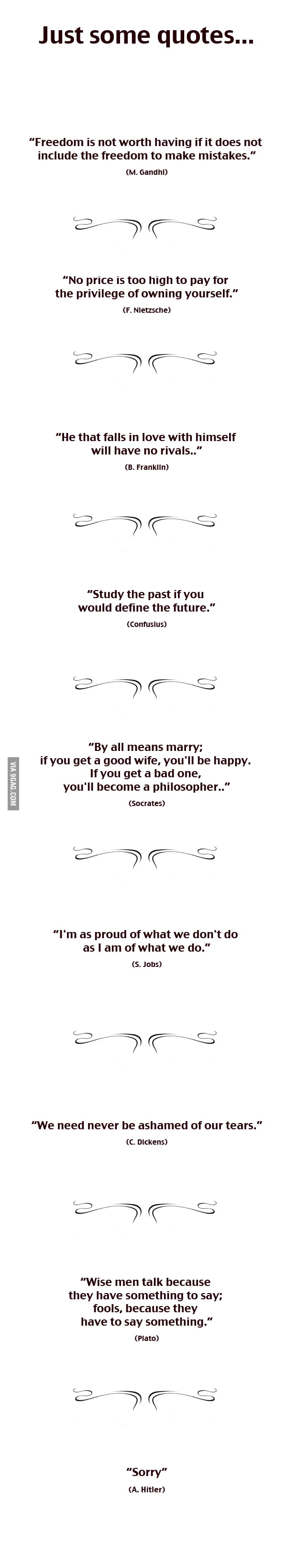 Just some quotes... - 9GAG