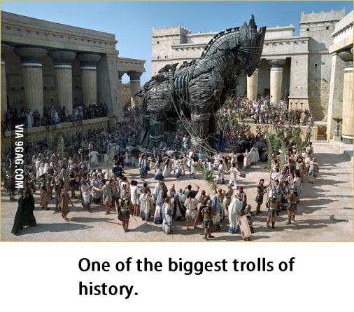 Trolling lvl Greek - 9GAG