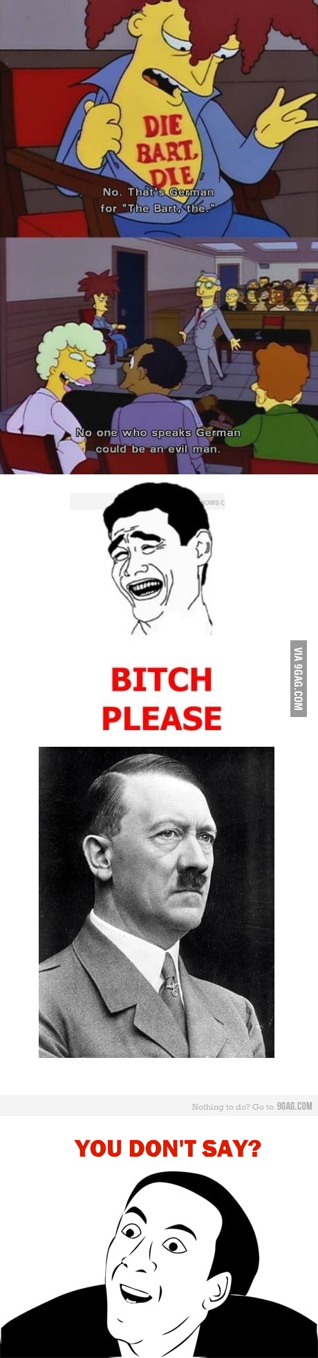 U don't say? - 9GAG