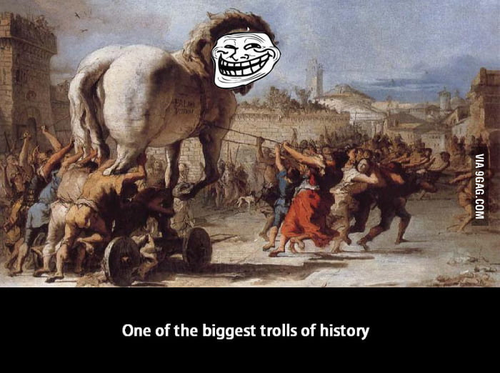 Trolling lvl Greek - 9GAG