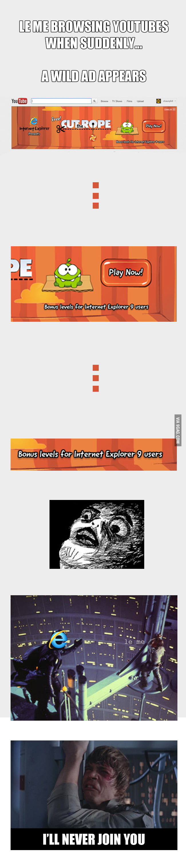 Nice Try Microsoft... - 9GAG