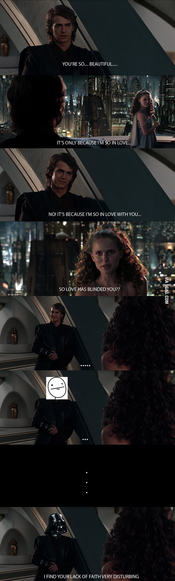 Use the force, Anakin... Use the force - 9GAG