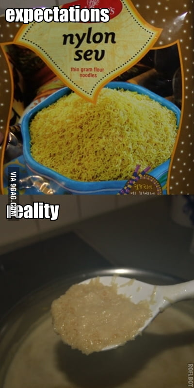 Indian nylon sev noodles - 9GAG