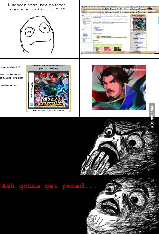 Samurai vs Ash Ketchum - 9GAG
