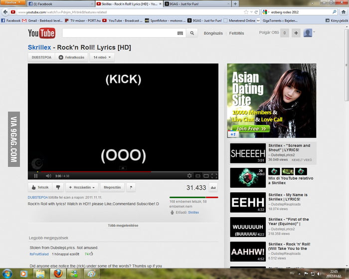 I heard you don't understand skrillex's lyrics... - 9GAG