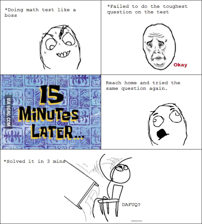 Math rage - 9GAG