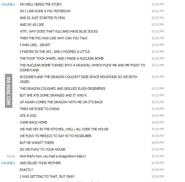 Friend had a mental breakdown - 9GAG