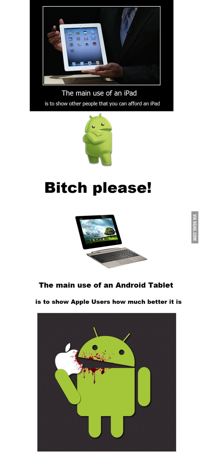 Problem, Apple Users? - 9GAG