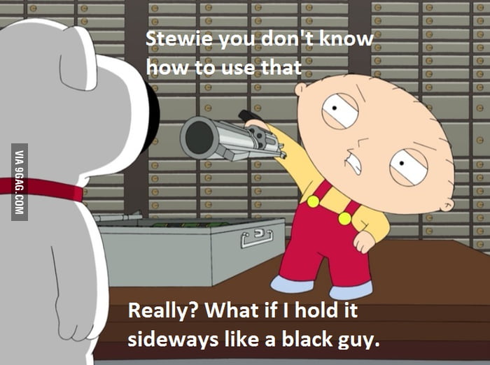 Street thug Stewie. - 9GAG