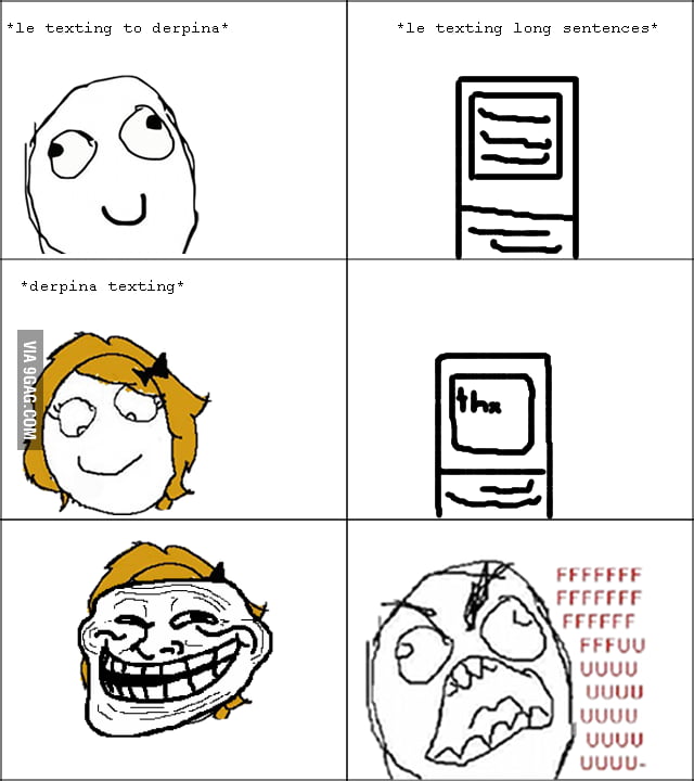 Troll Text - 9GAG