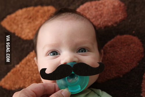 Like a baby sir - 9GAG