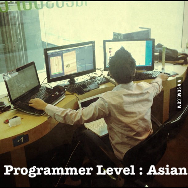 Programmer Level : Asian - 9GAG