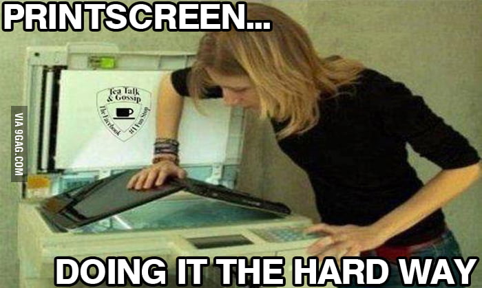 Print Screen Genius Memes