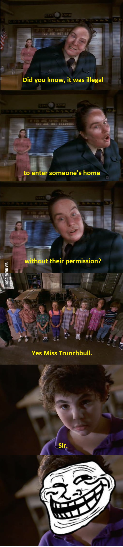 Trolling Lvl: Principal - 9GAG