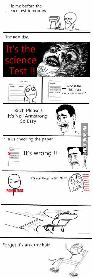 Arm Chair Rage - 9GAG
