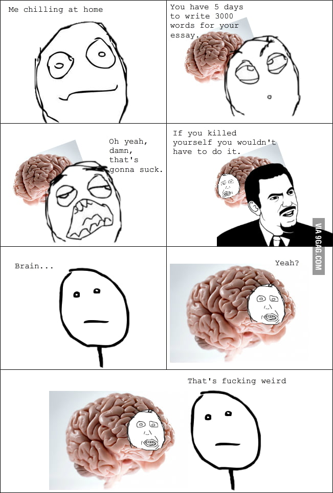 WTF brain - 9GAG