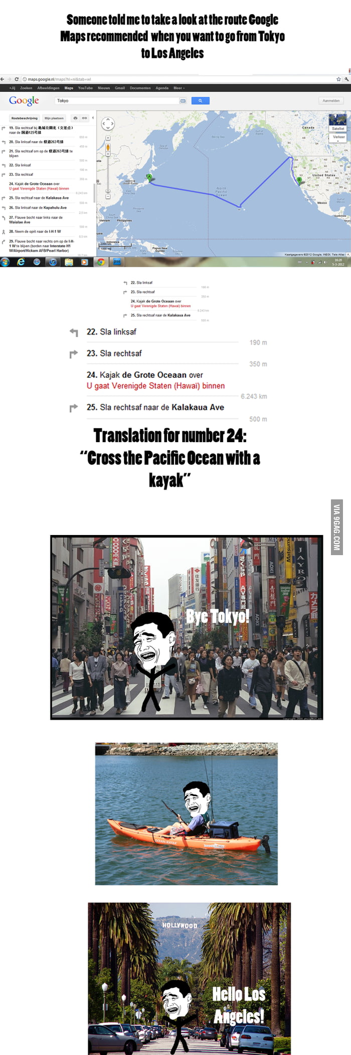 Scumbag Google Maps - 9GAG