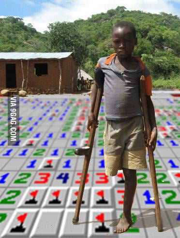 Irl minesweeper - 9GAG