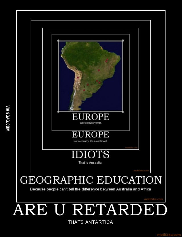 Geography Level: Fail - 9GAG