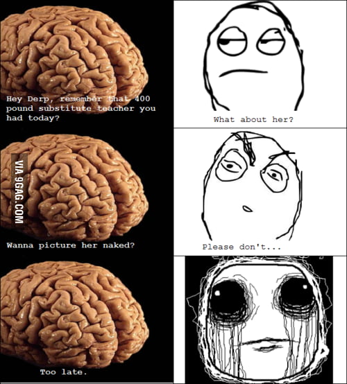 FFFFUUU BRAIN - 9GAG