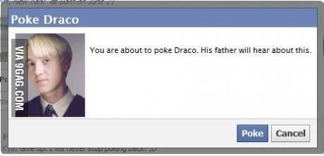 Poking draco - 9GAG
