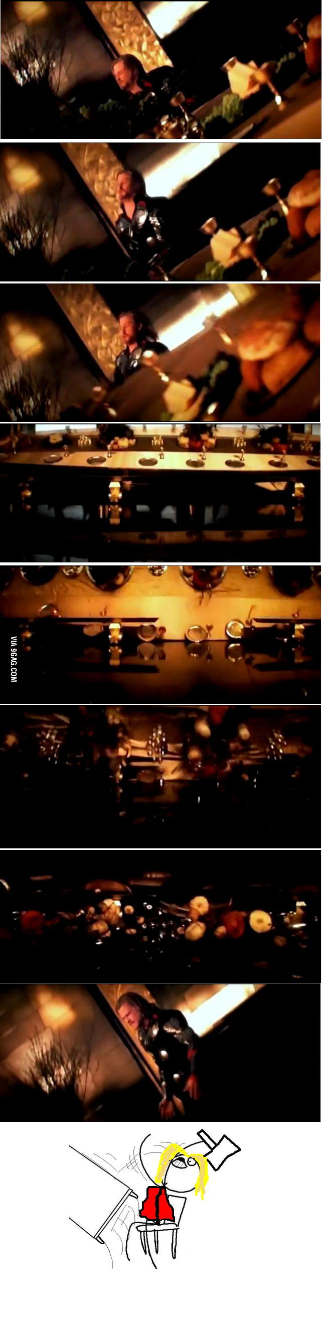 Thor table flip - 9GAG