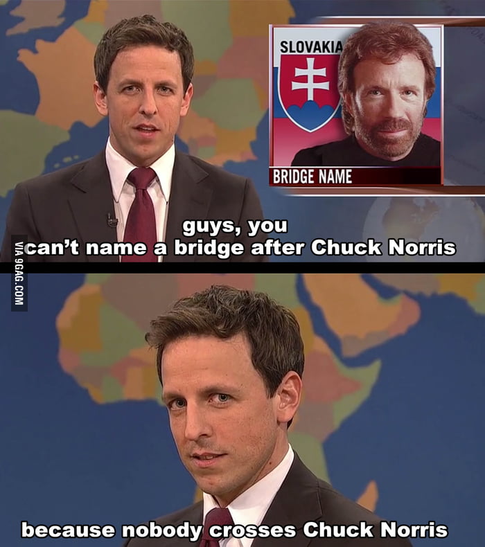 Chuck Norris Bridge - 9GAG