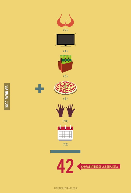 Why the answer is 42? - 9GAG