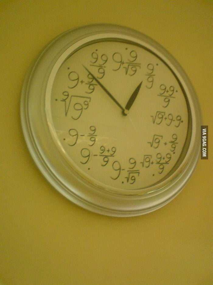 Epic clock is epic - 9GAG