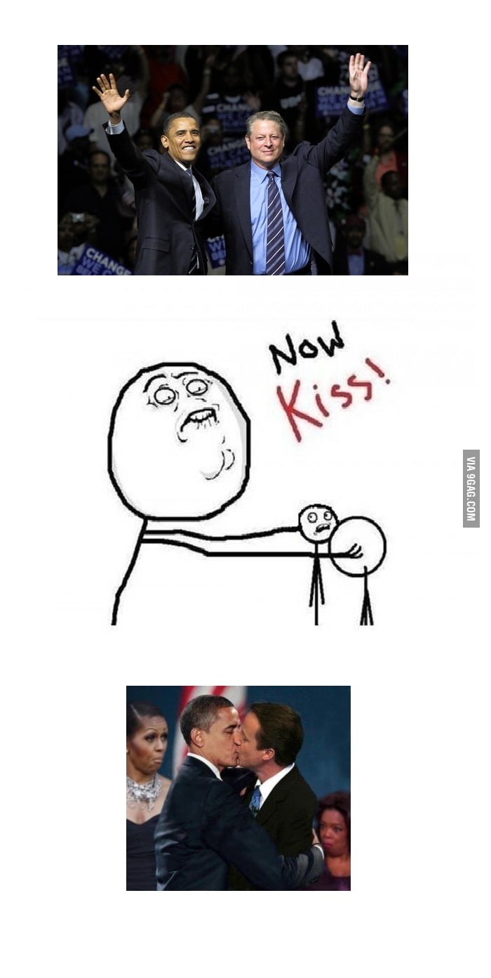 Now kiss - 9GAG