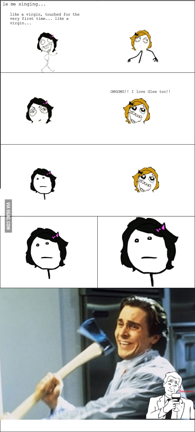 Those so called "gleeks"... - 9GAG