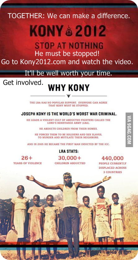 Kony 2012! - 9GAG