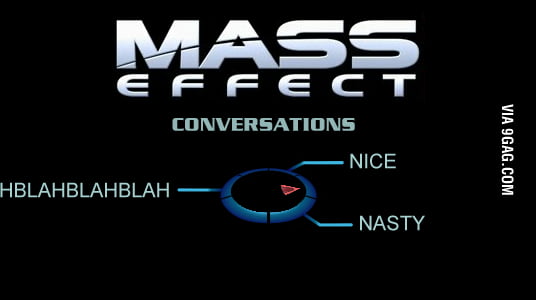 Mass Effect Conversations - 9GAG