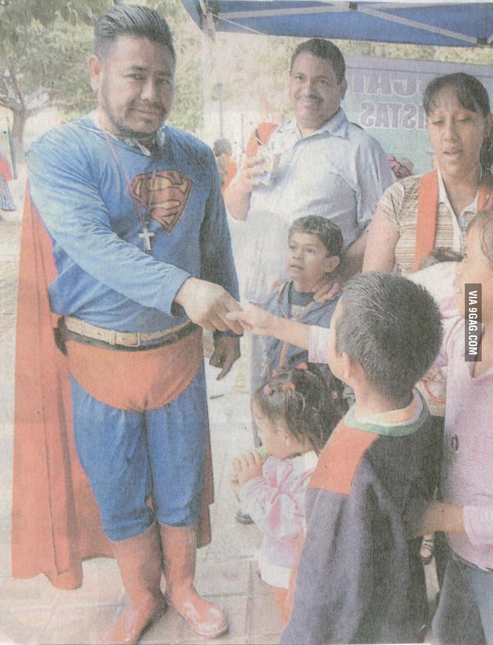 Chuperman: One mexican superman - 9GAG