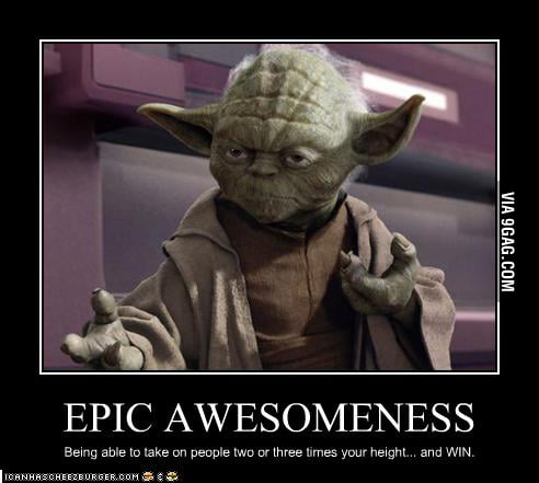 Awesome Yoda is awesome - 9GAG