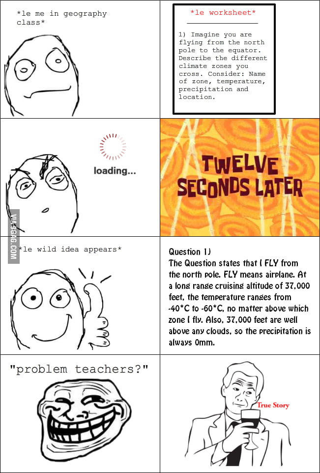 Trolling Teachers - 9GAG